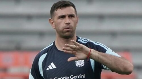 VIDEO | Dibu Martínez encendió las alarmas tras un gesto de dolor en su ...